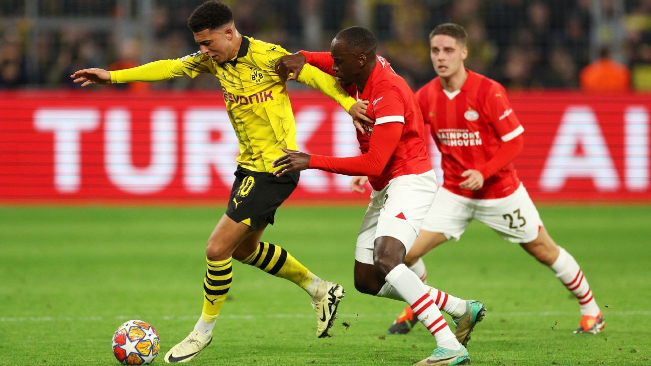 Jadon Sancho rediscovers golden touch in Dortmund yellow: UCL MOTW - ESPN