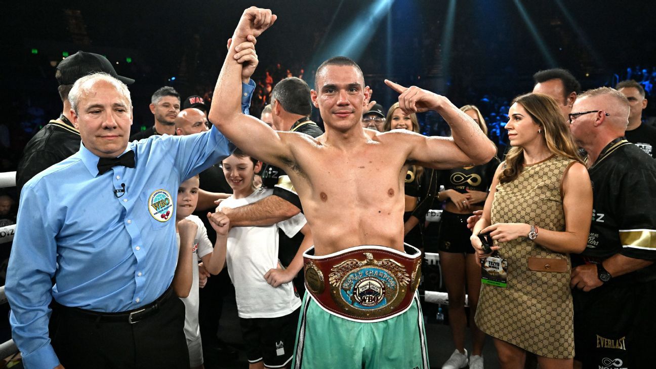 Fuentes: Tim Tszyu defenderá título ante Sebastian Fundora por lesión ...