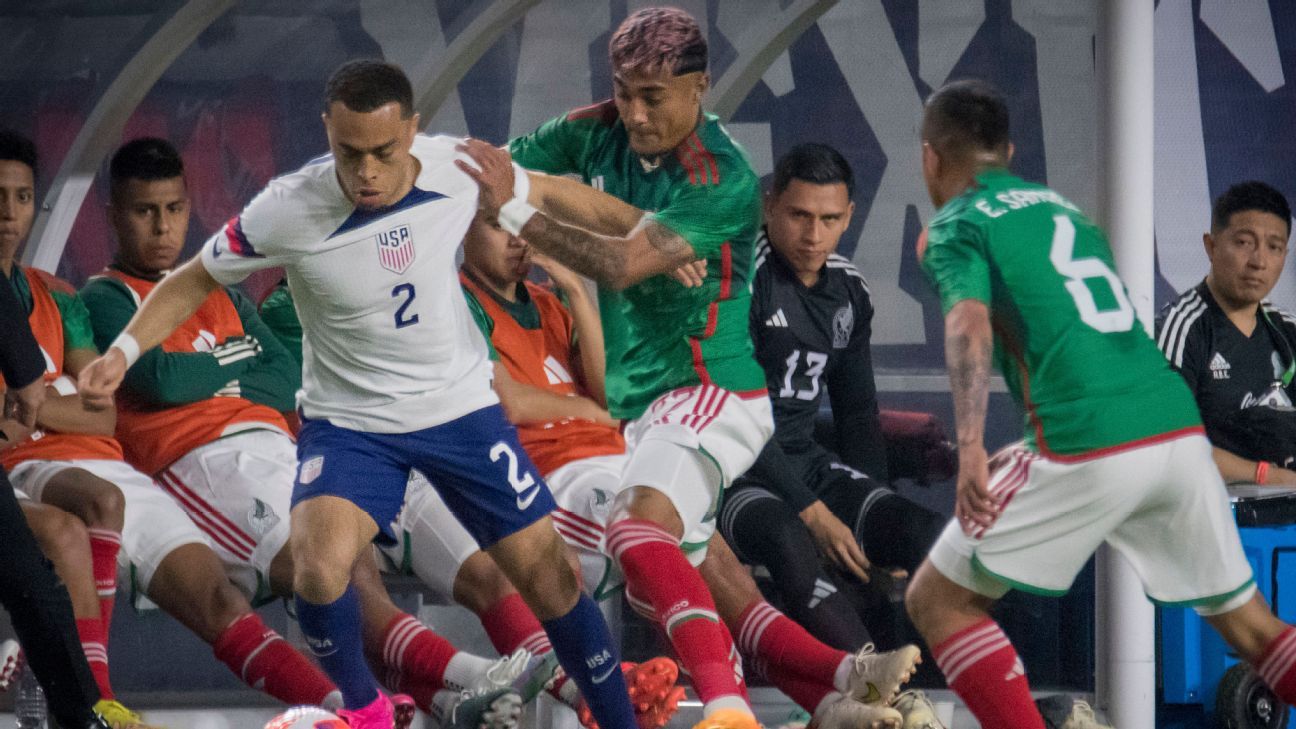 ¿Cuándo y a qué hora ver el partido México vs. Estados Unidos? - ESPN