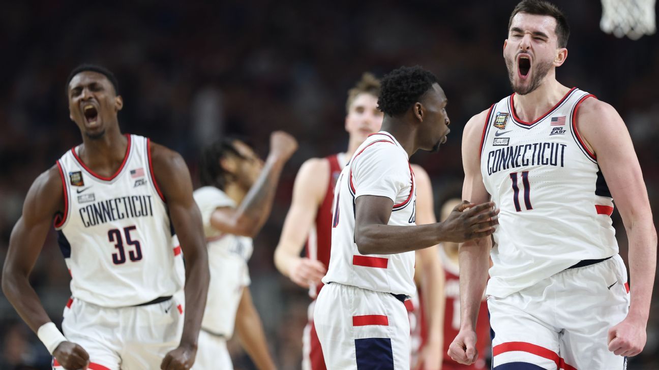 UConn outlasts Alabama, will face Purdue for NCAA title - ESPN