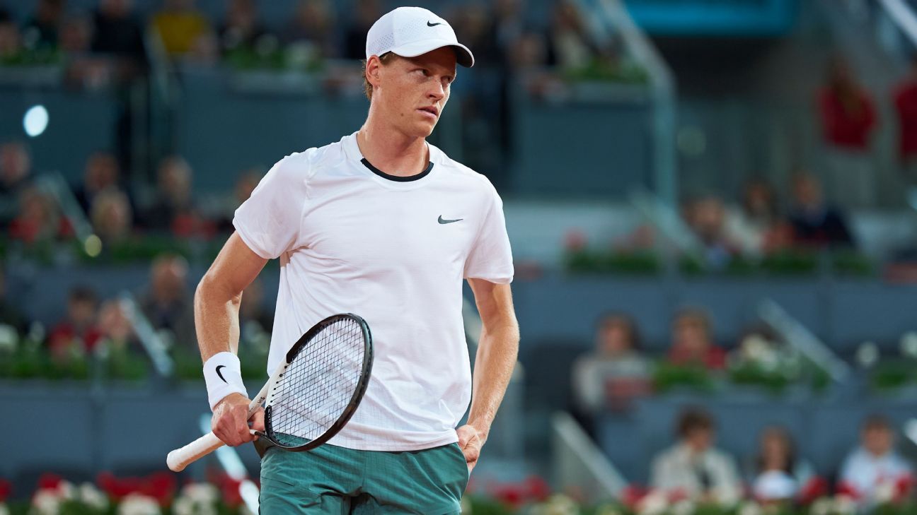 Jannik Sinner decidió abandonar el Madrid Open: los motivos - ESPN