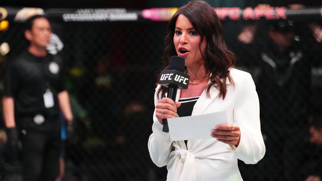Repórter se torna primeira mulher a atuar como announcer no UFC ...
