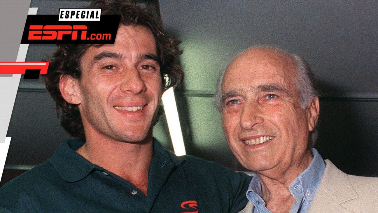 La amistad de Ayrton Senna con Juan Manuel Fangio - ESPN