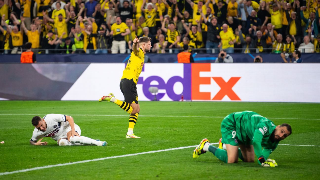 Champions League matchday highlights: Borussia Dortmund vs. PSG - ESPN