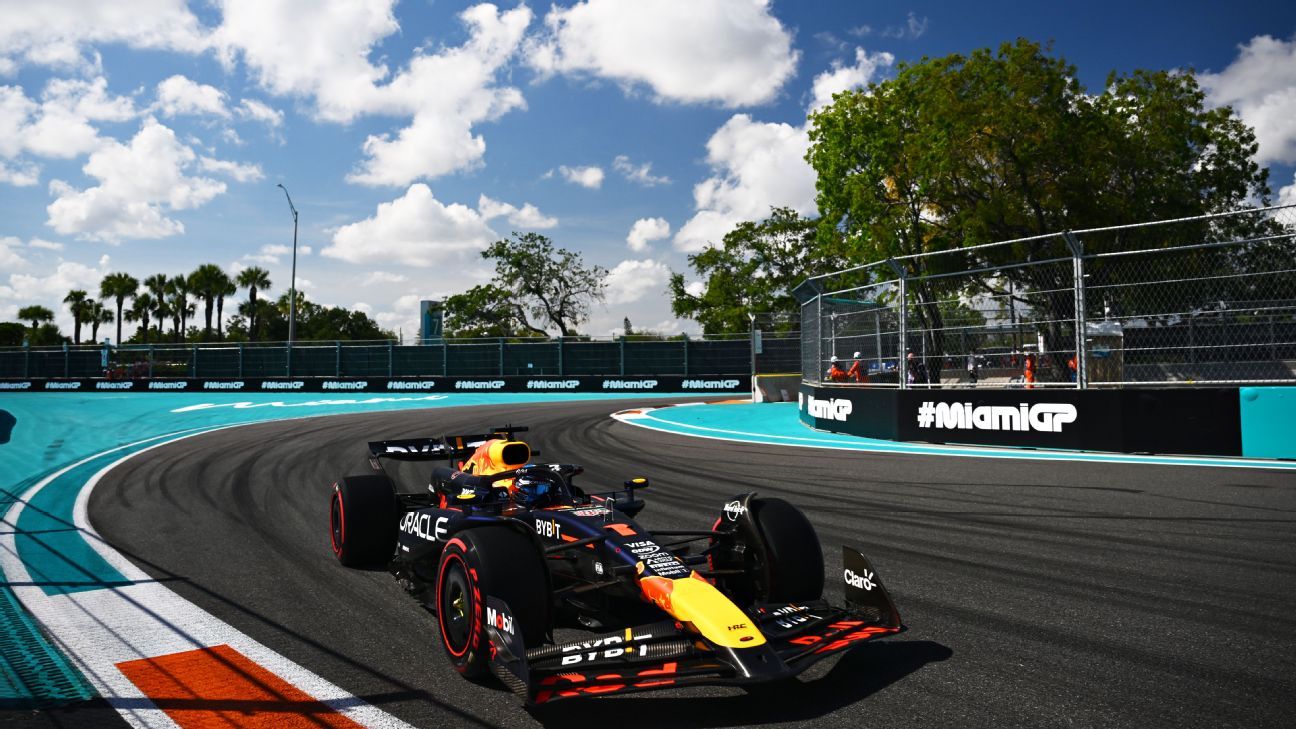 Fórmula 1 en Miami: Max Verstappen y una nueva pole position - ESPN