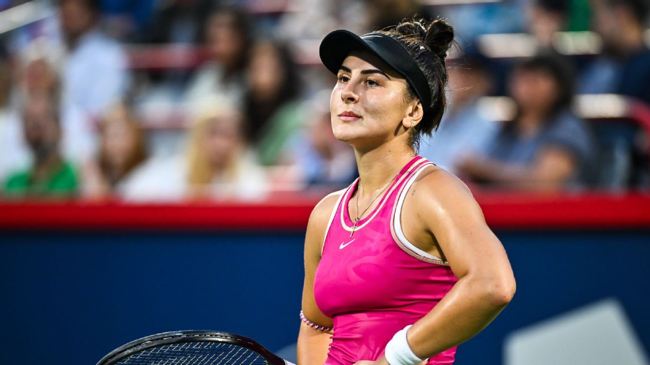 Bianca Andreescu, sobre las lesiones: "No siento que mi cuerpo sea de ...