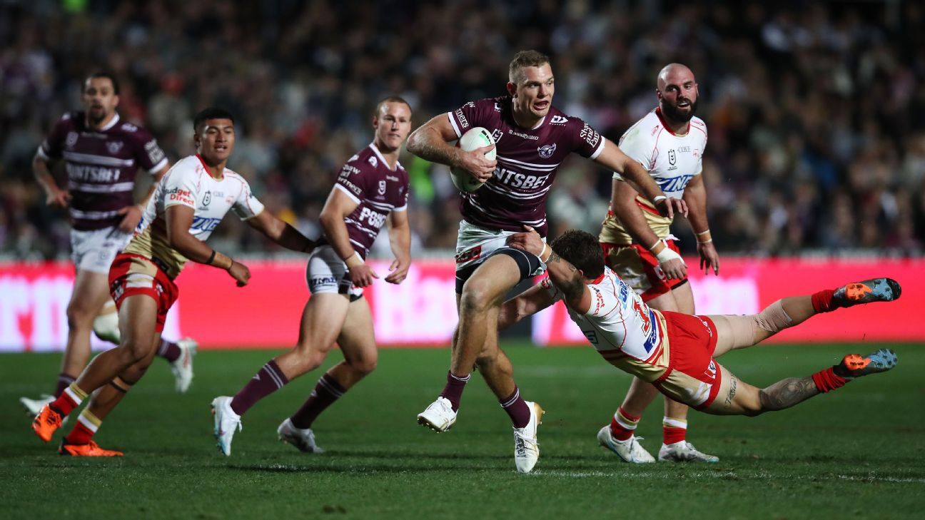 NRL Trbojevic to miss seven weeks with hamstring injury - ESPN