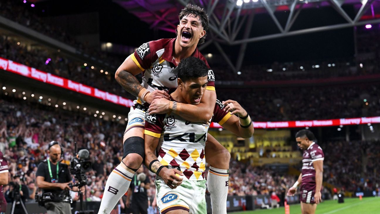 NRL: Cobbo stars for Broncos, Madden field goal sinks Manly - ESPN