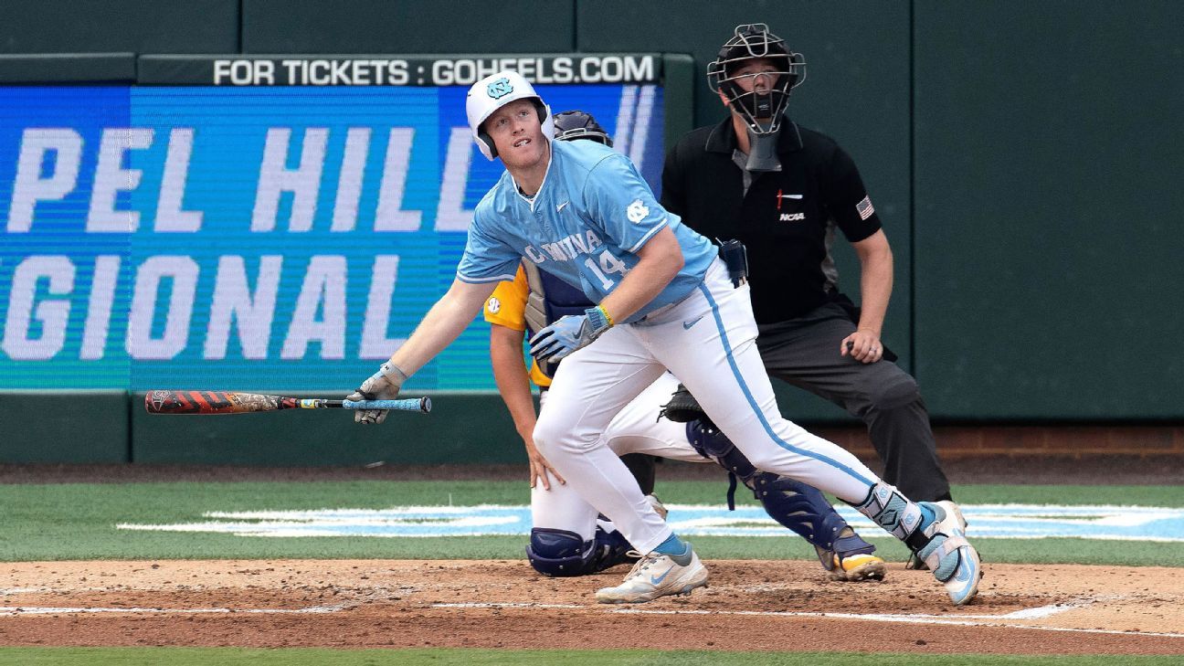 NCAA baseball 2024: Scores, MCWS schedule, how to watch - ESPN