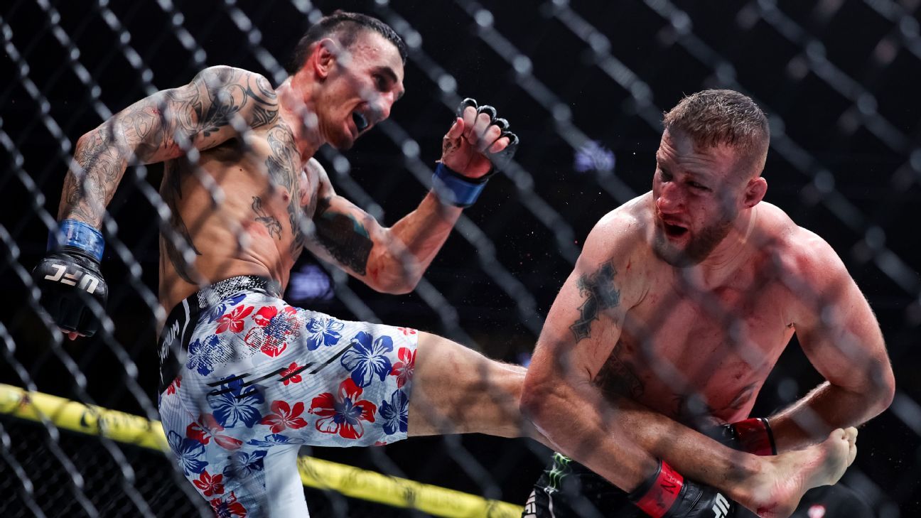 UFC's custom shorts, debut tracker: Pereira, Poirier, Holloway and more ...