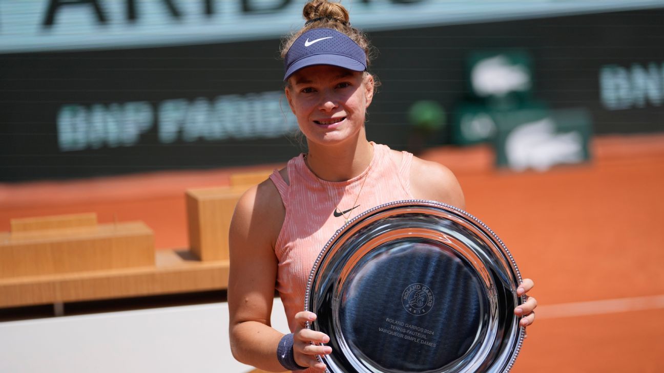 Record-breaking Diede de Groot wins wheelchair title at French Open - ESPN
