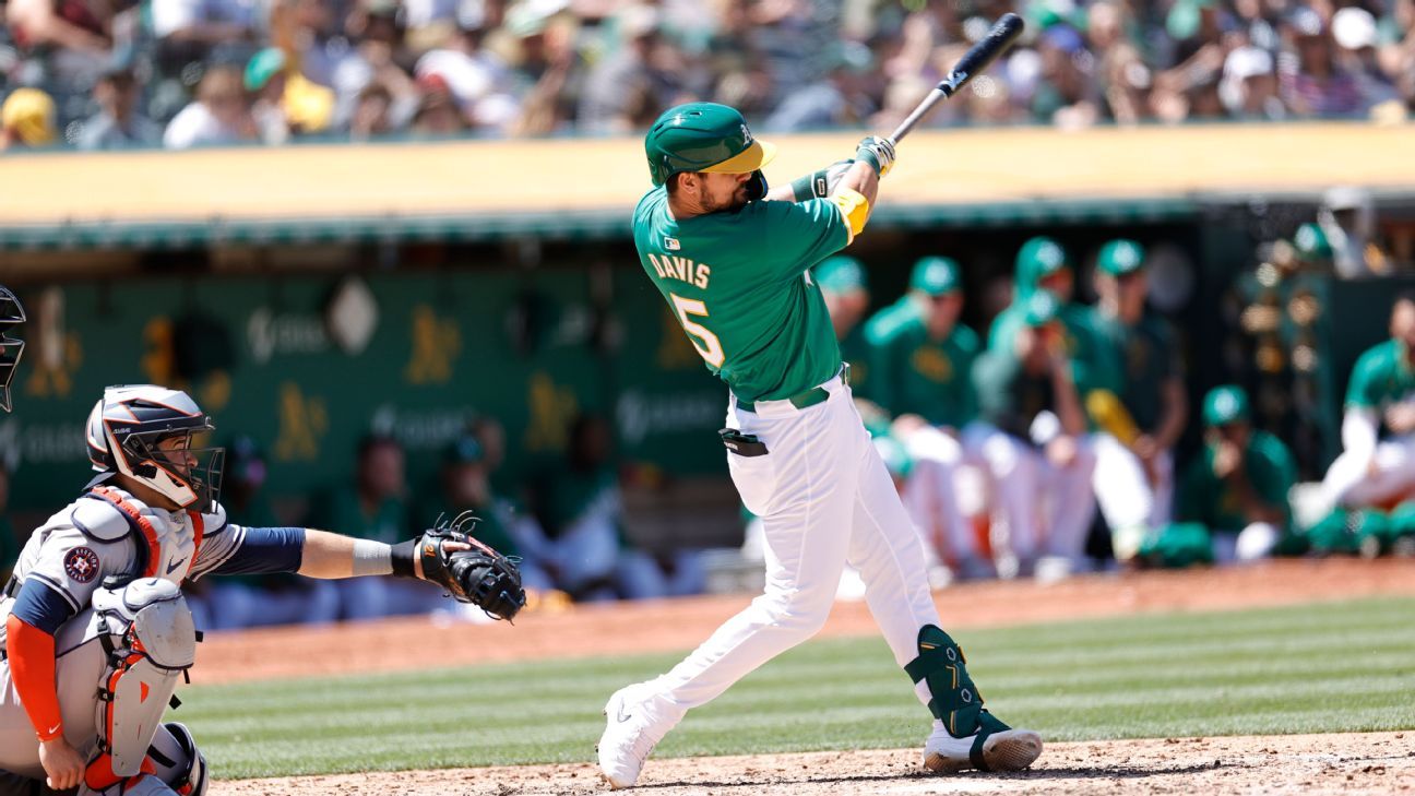 Yankees adquiere a J.D. Davis en negociación con Athletics - ESPN