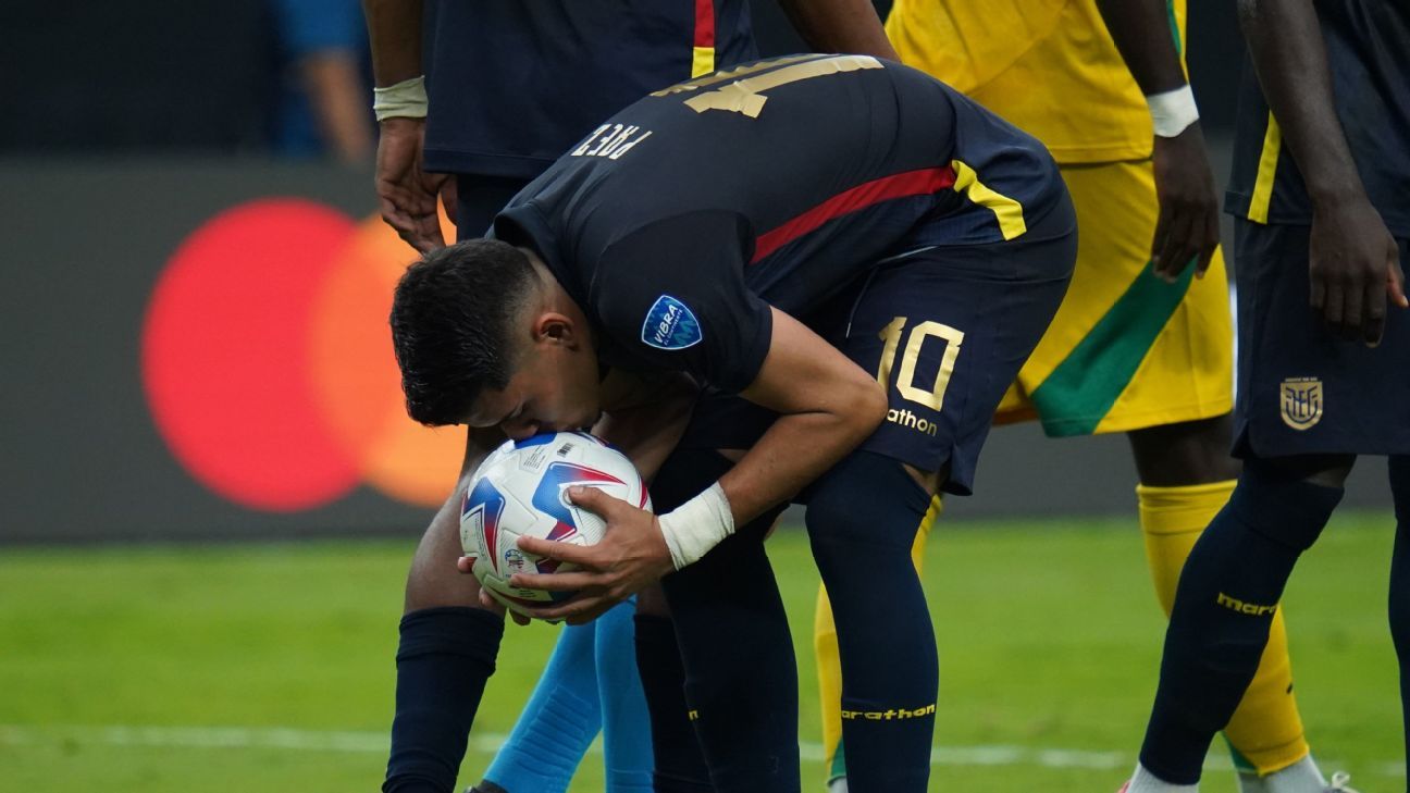 El último año completo de Kendry Páez en Ecuador: altos y bajos de la ...