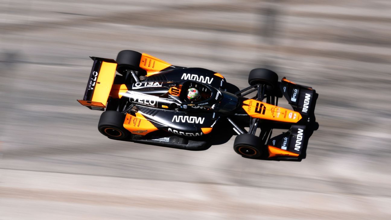 Pato O'Ward arrancará segundo en Mid-Ohio, en IndyCar - ESPN