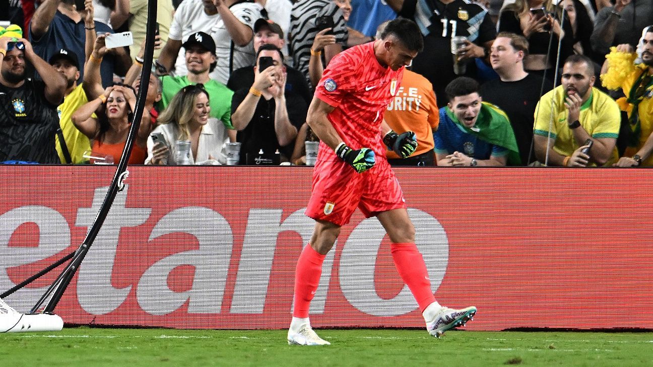 Sergio Rochet, figura clave en la clasificación de Uruguay a ...