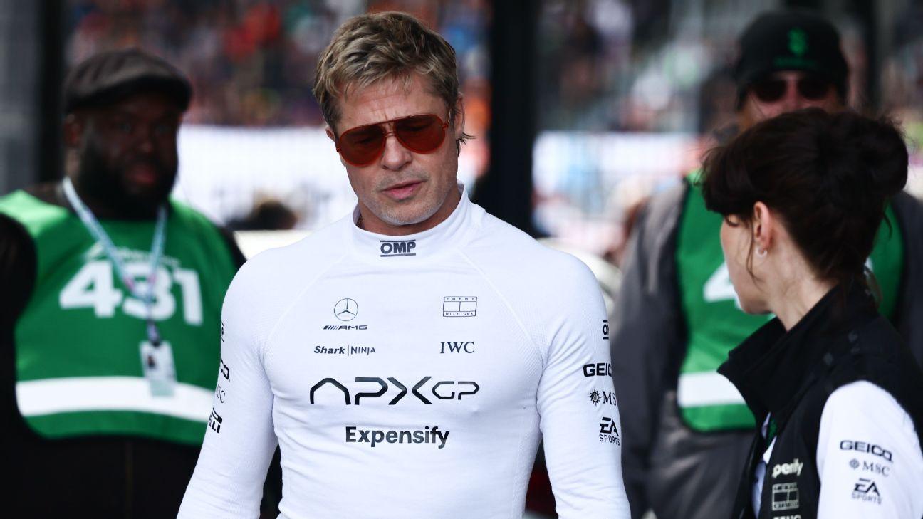British GP: Trailer released for Brad Pitt's 'F1' movie - ESPN