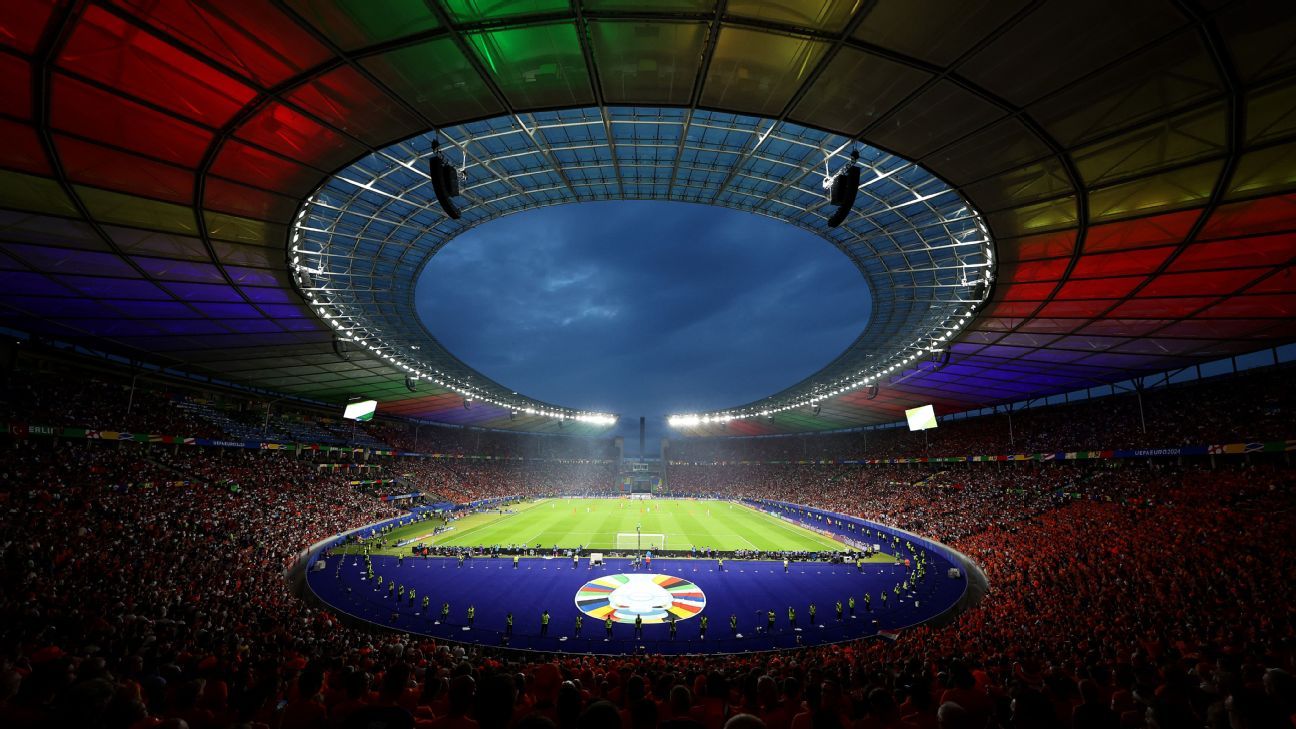 El cuadro de la fase final de la Eurocopa 2024 - ESPN
