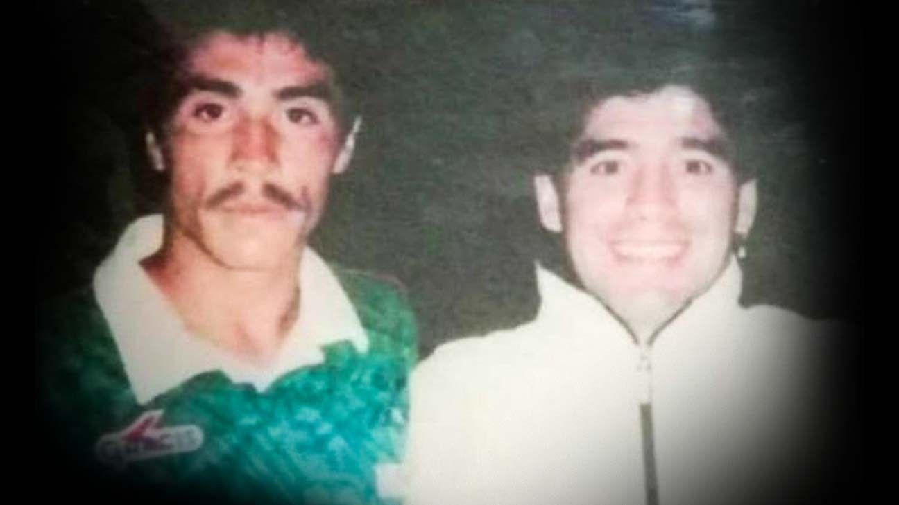 El día que el papá de Rodrigo Huescas jugó contra Maradona - ESPN