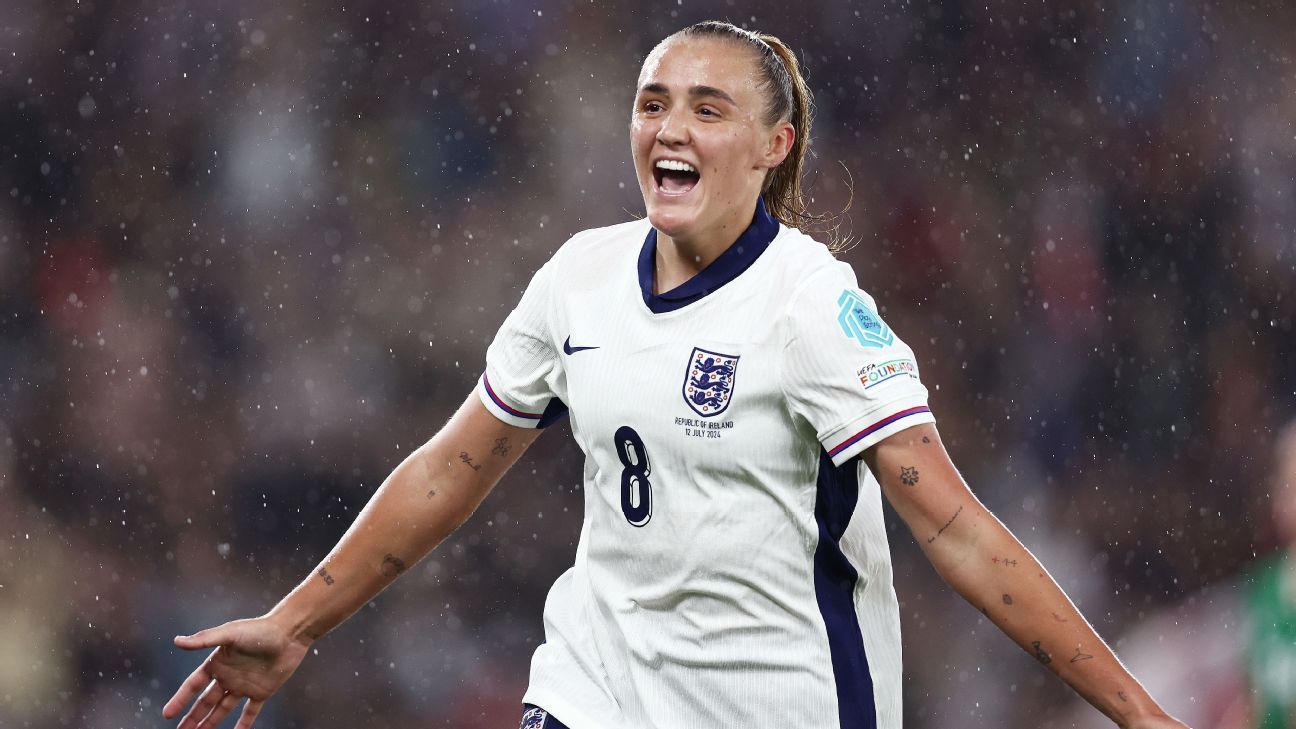 England beat Ireland to close in on Euro 2025 qualification - ESPN