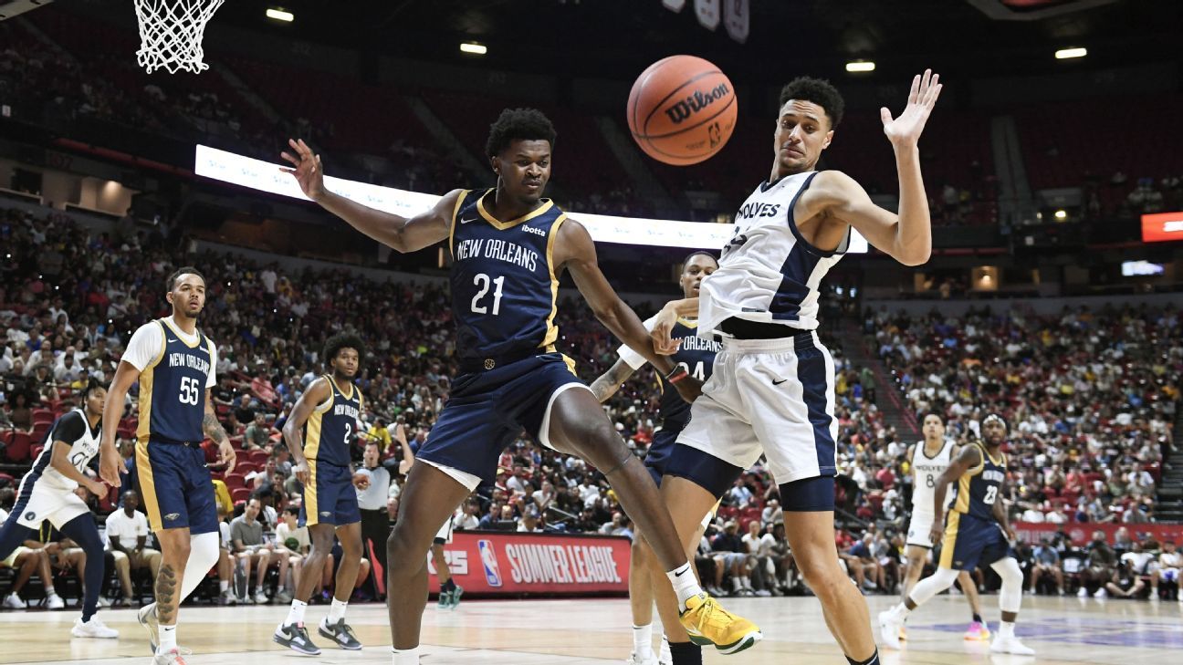 Jesse Edwards maakt indruk in NBA Summer League - ESPN