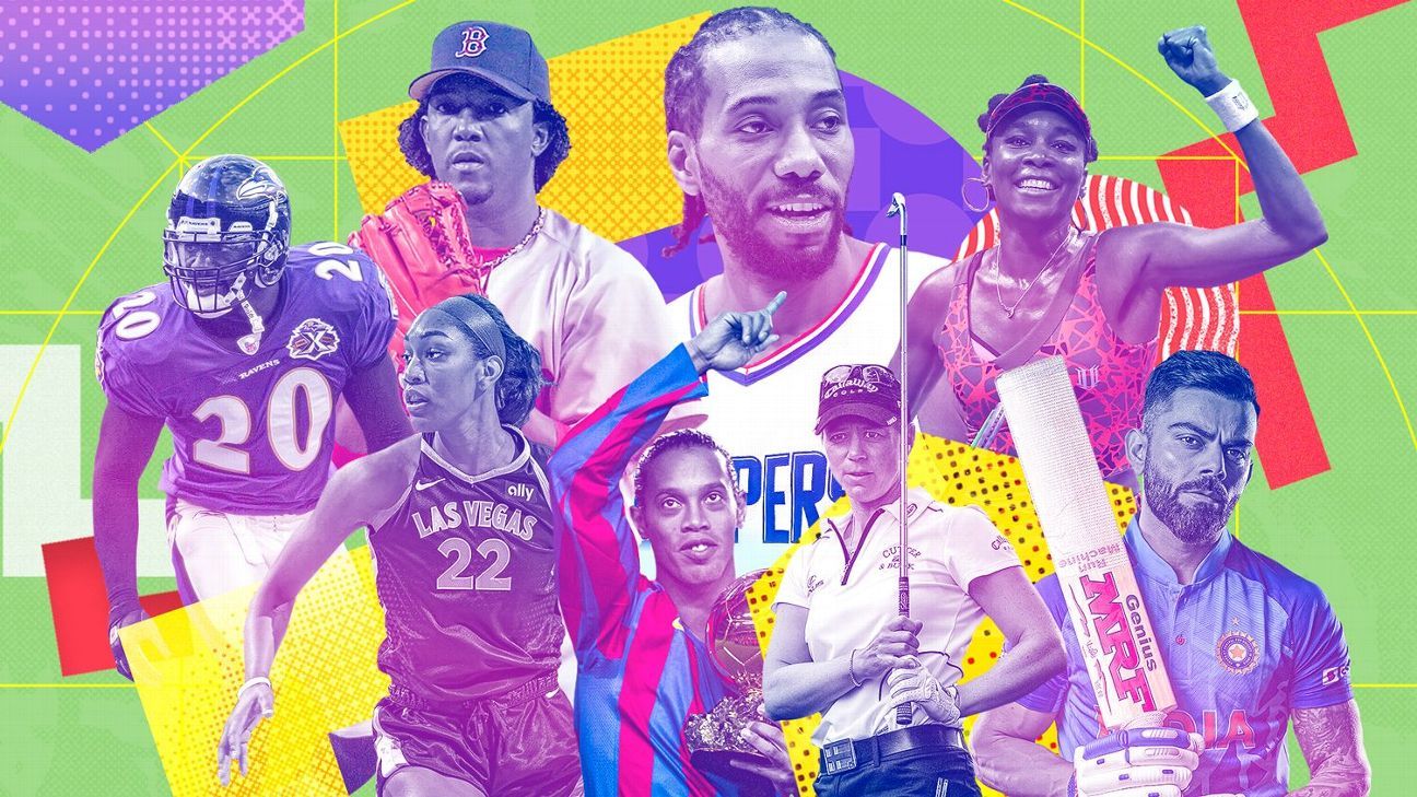 Ranking ESPN dos 100 maiores atletas do século 21: os nomes de 76 a 100 - ESPN