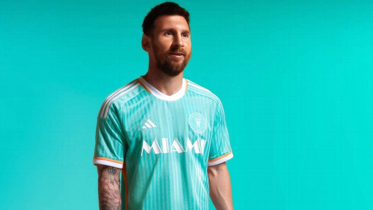Inter Miami presentó una tercera equipación retro - ESPN