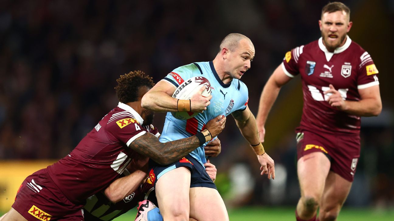 State of Origin: Blues topple Qld fortress for comeback Origin victory ...