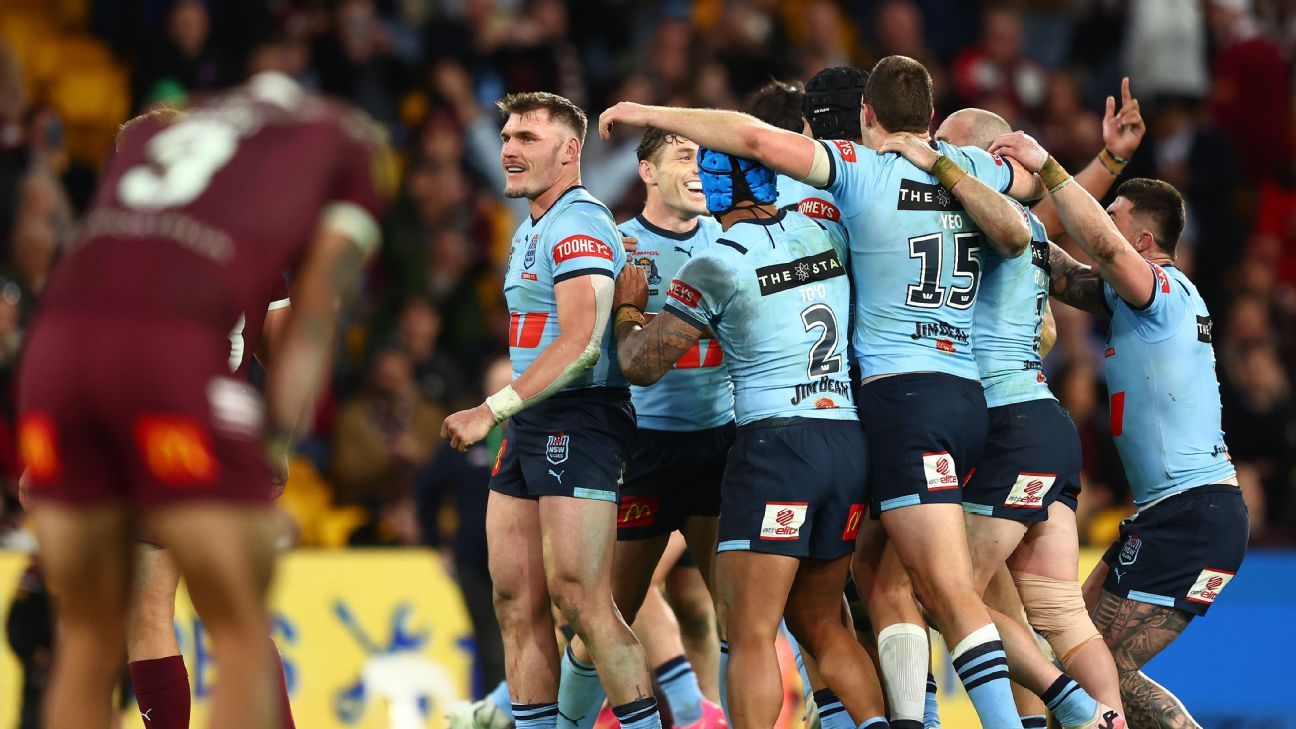 State of Origin: Blues conquer the cauldron and create history of their ...