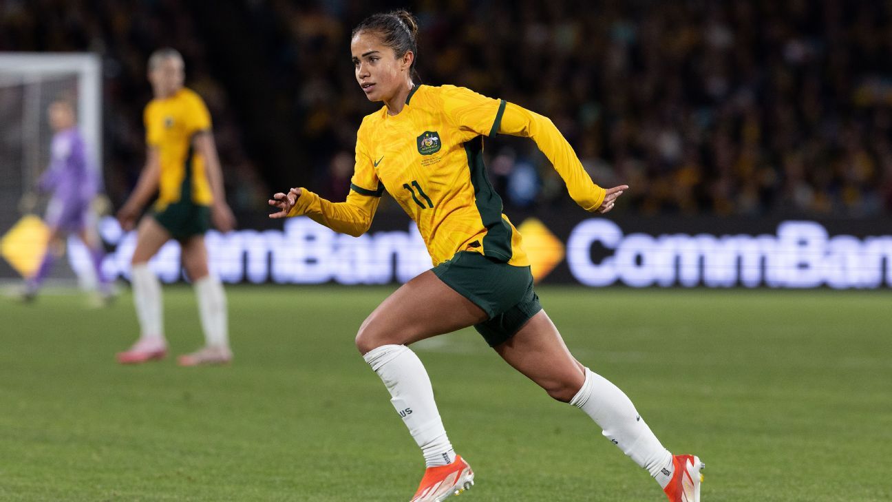 Mary Fowler ready to be the Matildas' headline act - ESPN