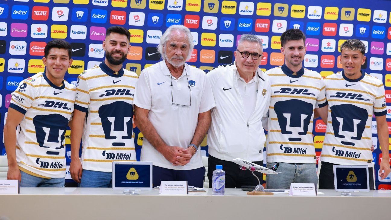 Pumas presentó oficialmente a Ignacio Pussetto y otros refuerzos - ESPN