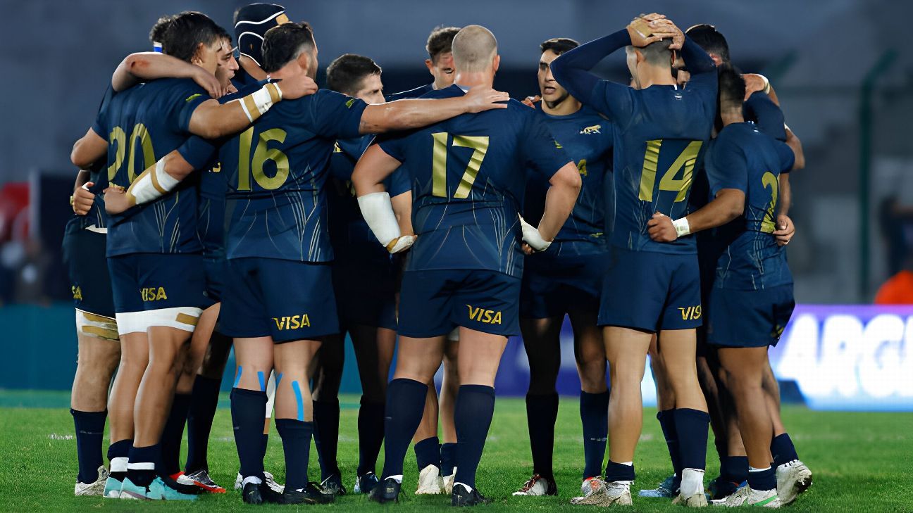 Los planteles de todos los equipos del Rugby Championship - ESPN