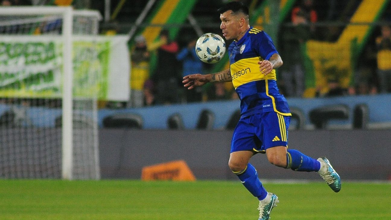 Gary Medel volvió a jugar en Boca: así fue su partido ante Defensa y ...