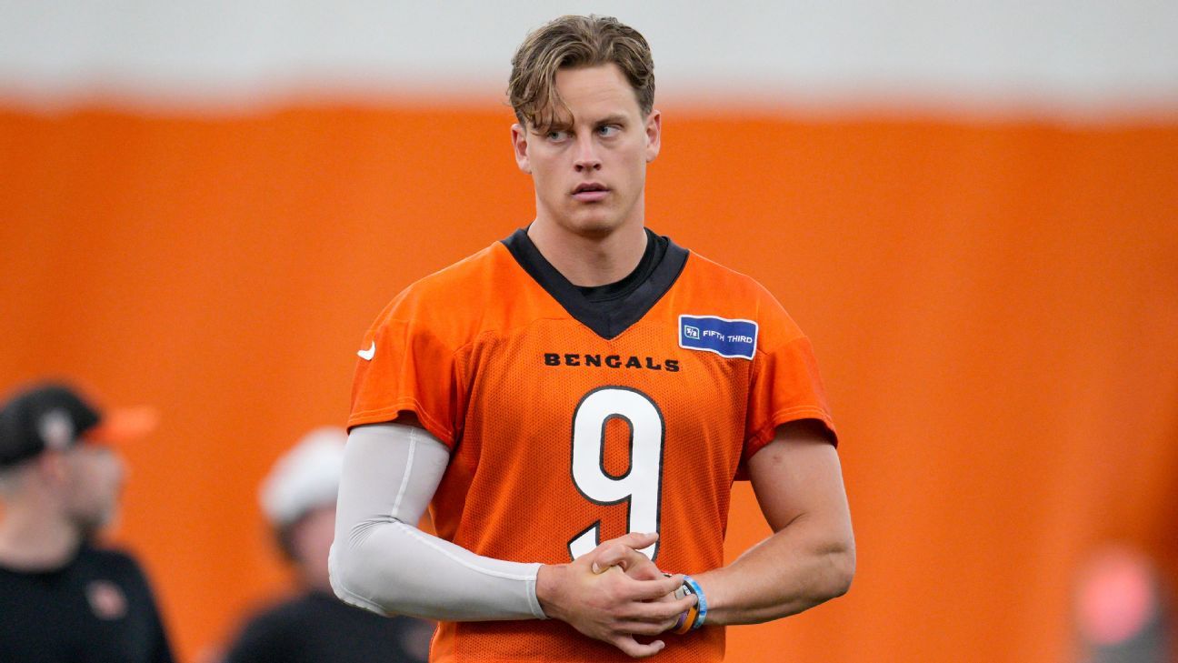 Joe Burrow recibe alta para contacto en prácticas de Cincinnati - ESPN