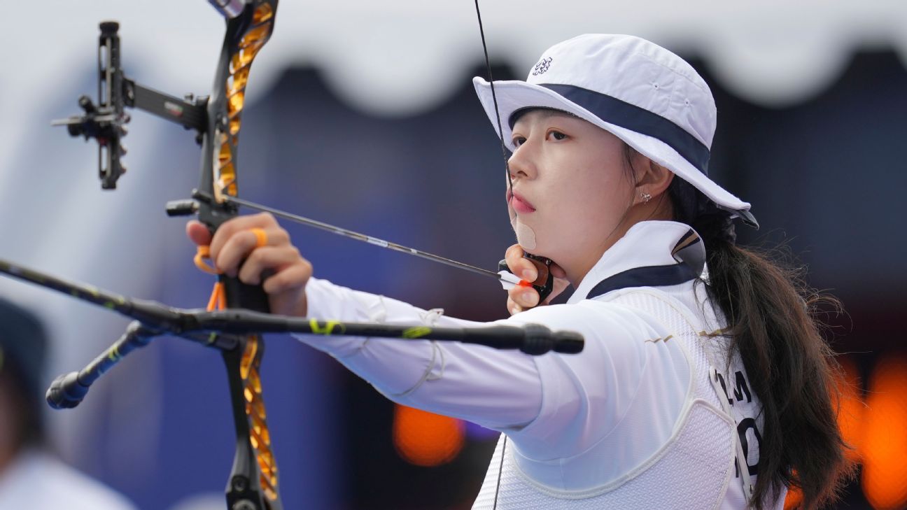 Lim Si Hyeon Leads Dominant South Korea Archery Team With Wr Espn 