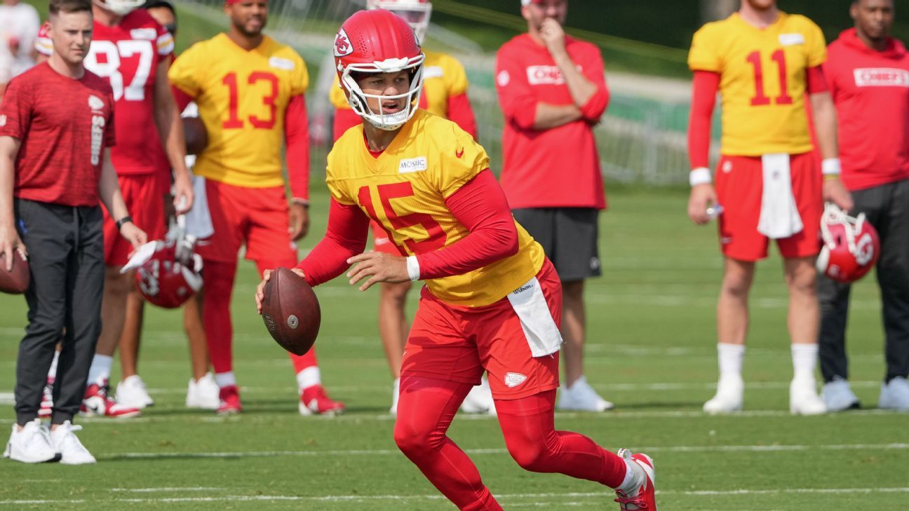 Patrick Mahomes, Chiefs receivers determined about deep ball - ESPN