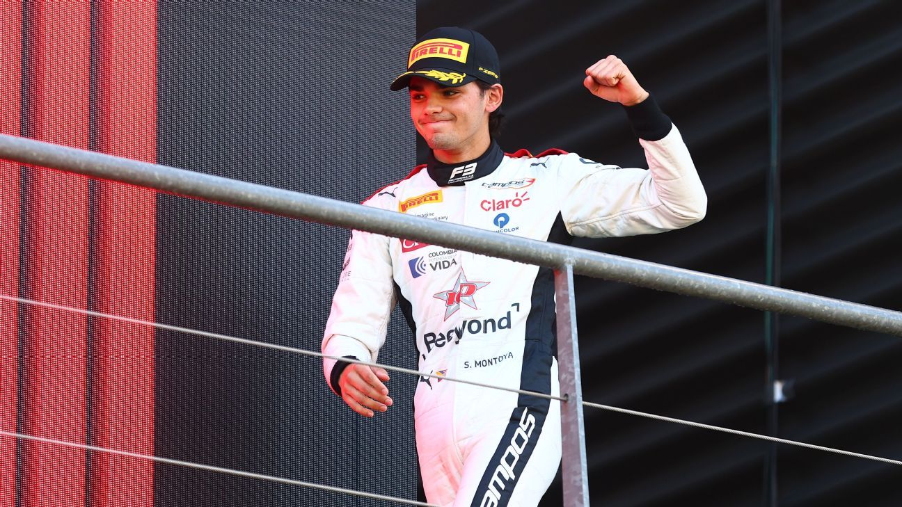 F3: Sebastián Montoya, en el podio de Spa-Francorchamps - ESPN