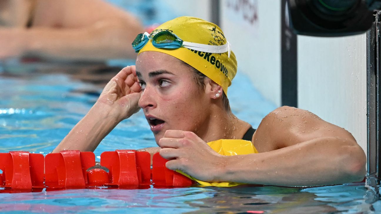 Kaylee McKeown's solid start in bid for Olympic triple treat - ESPN