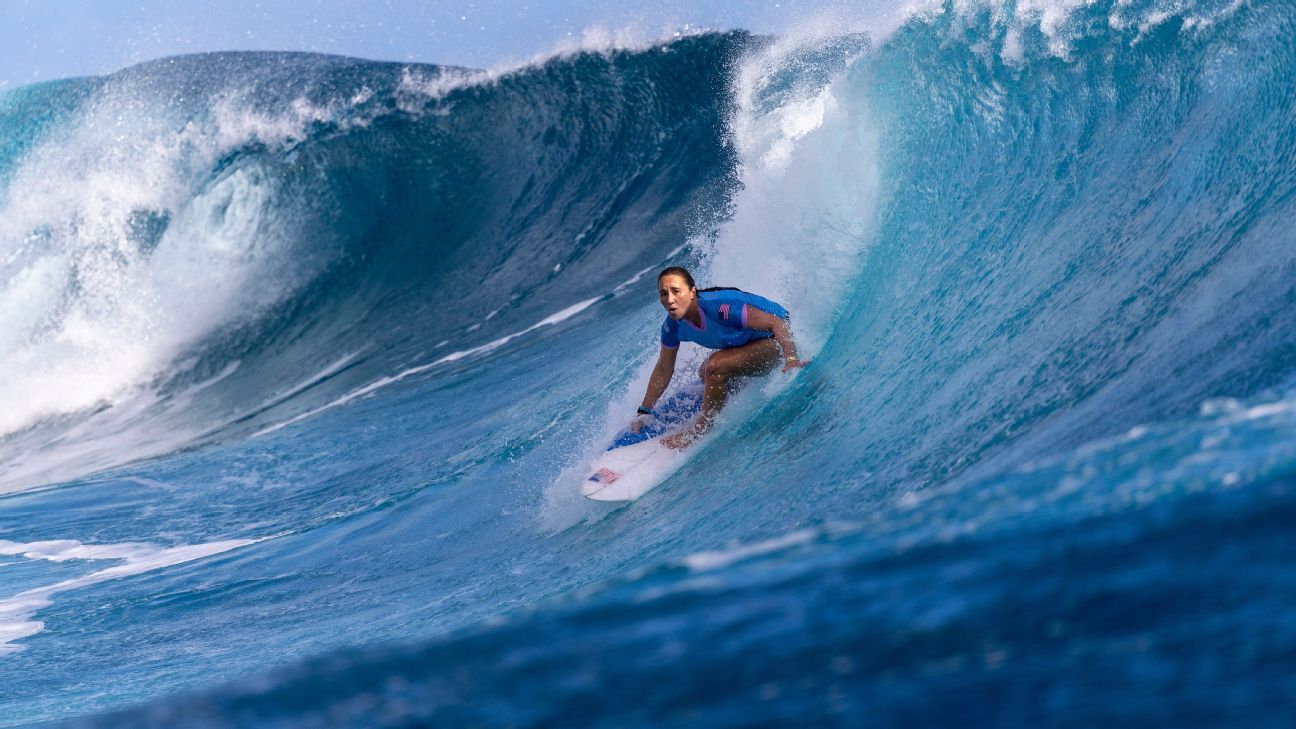 Defending Olympic surf champ Carissa Moore ousted in Tahiti - ESPN