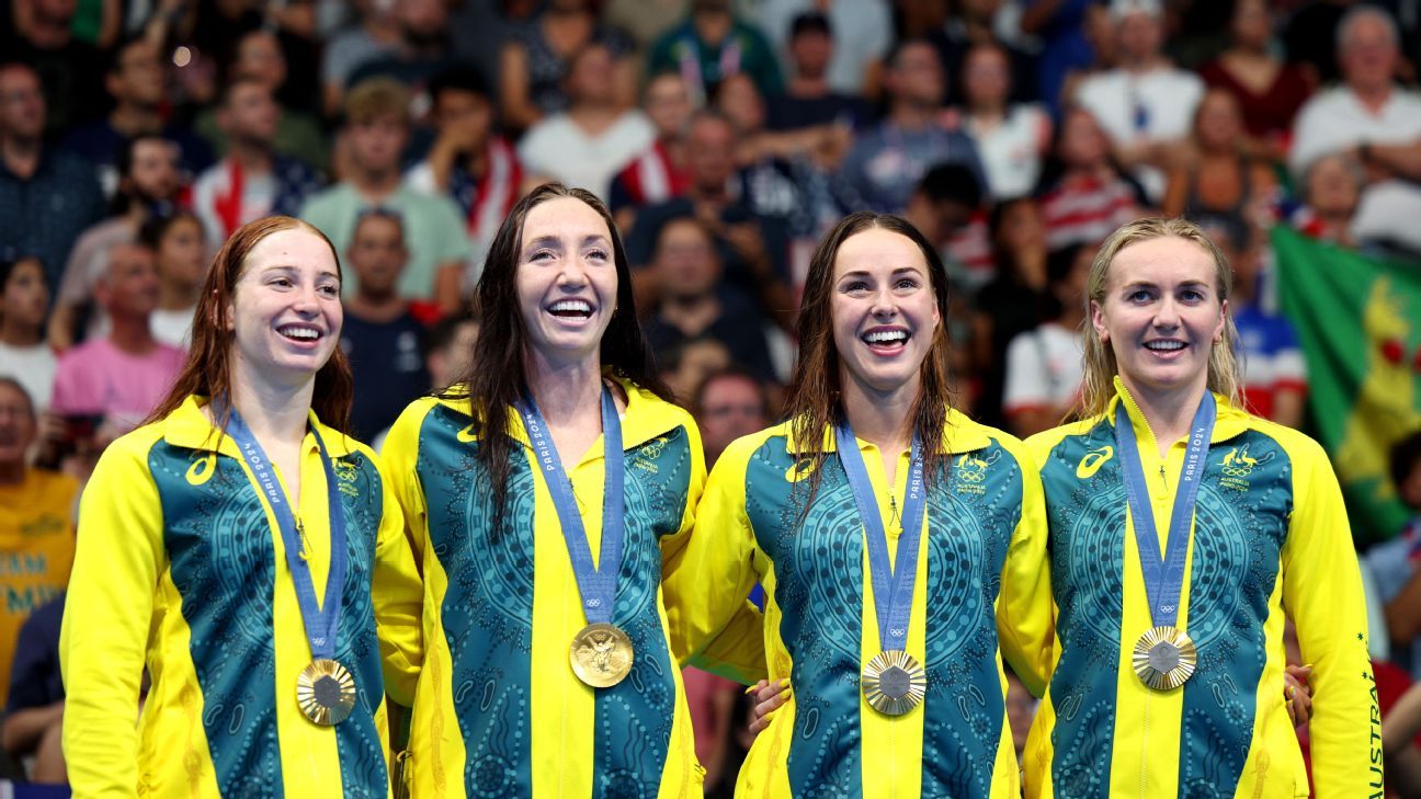 Olympics: As it happened - Day 7 gold rush for Aussies in the pool, BMX ...