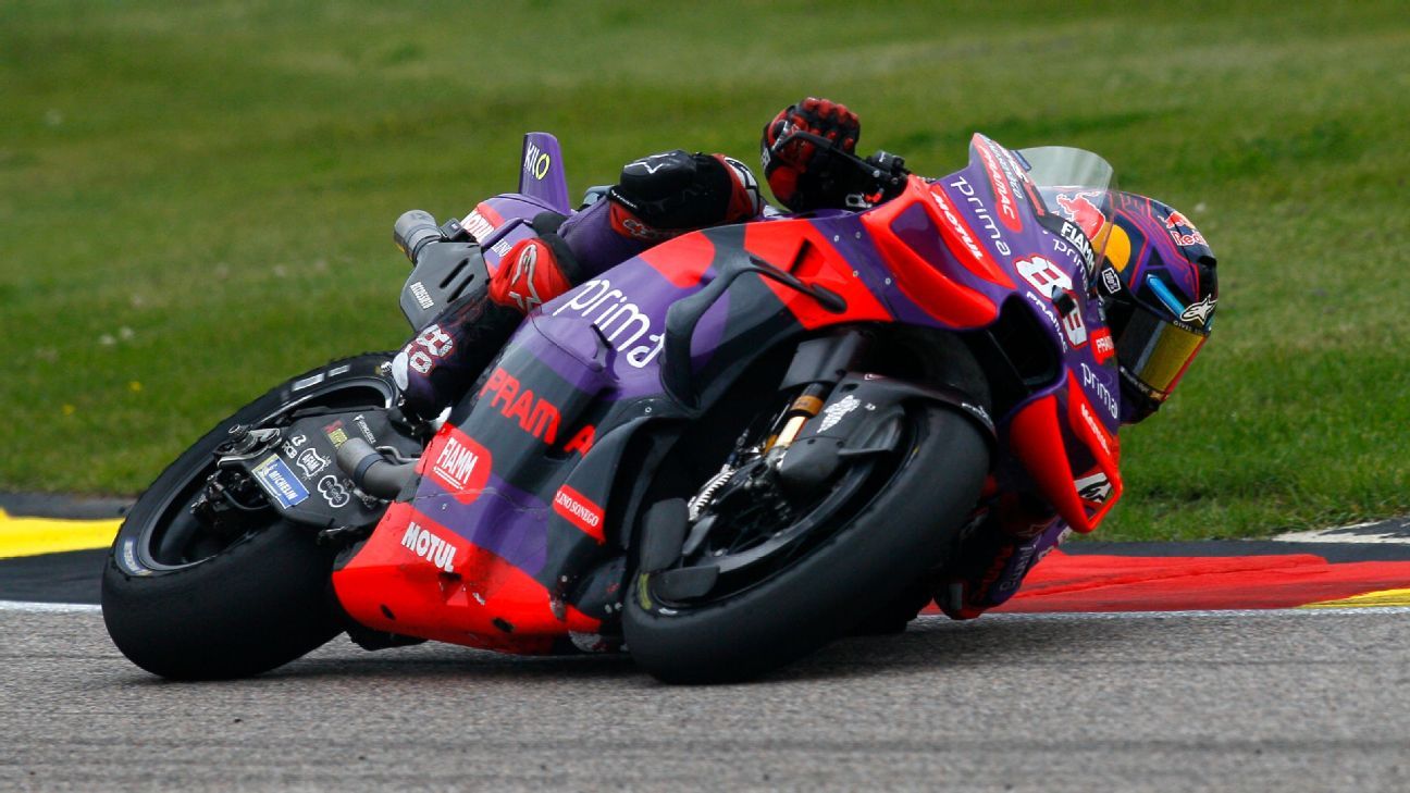 Jorge Martín dominó la primera jornada del GP de Inglaterra de MotoGP ...