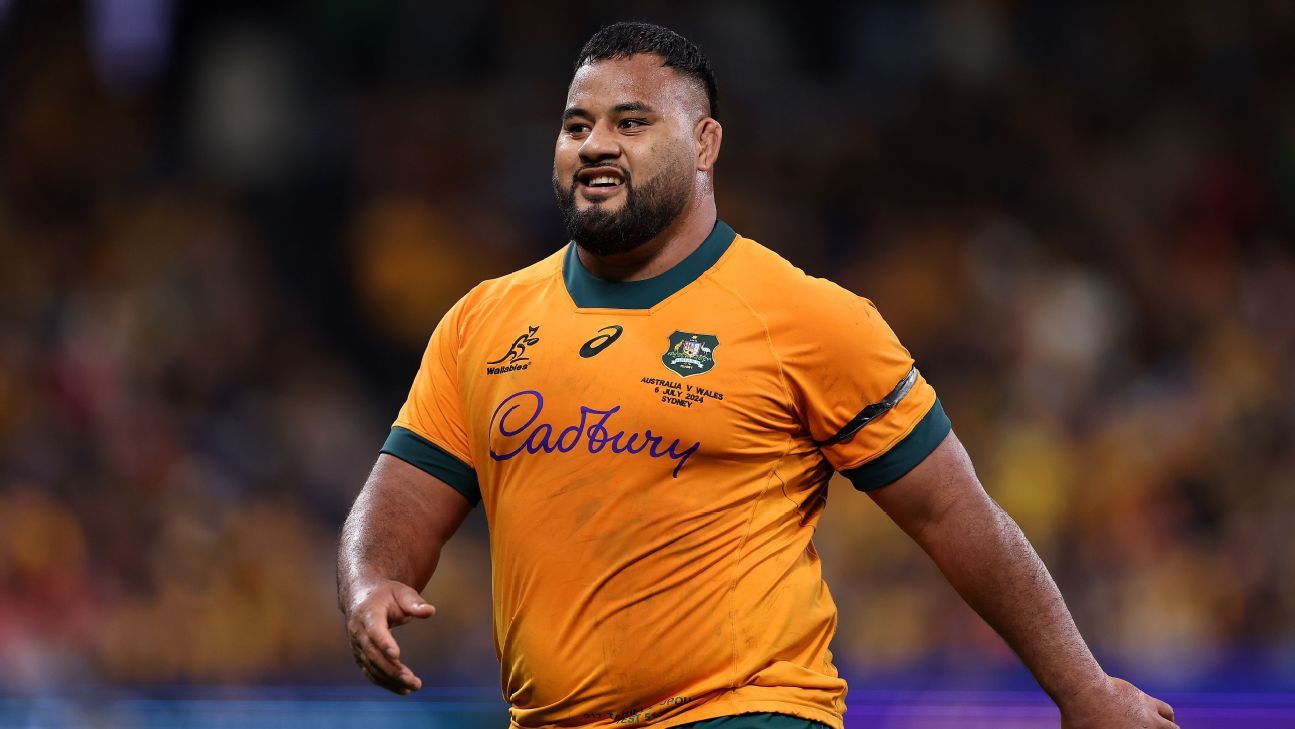 Tupou out, Lolesio in for Wallabies' sold-out Boks opener - ESPN