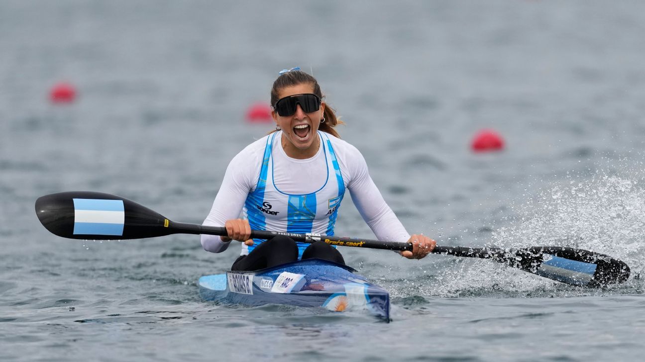 Brenda Rojas, a semifinales de K1 500 metros de canotaje en París 2024 ...
