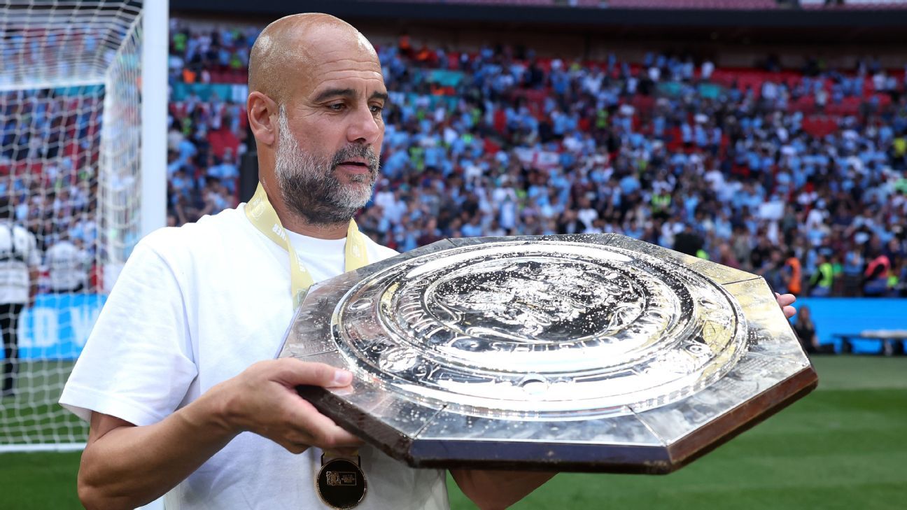 Pep Guardiola: Not sure Man City are ready despite Community Shield win ...