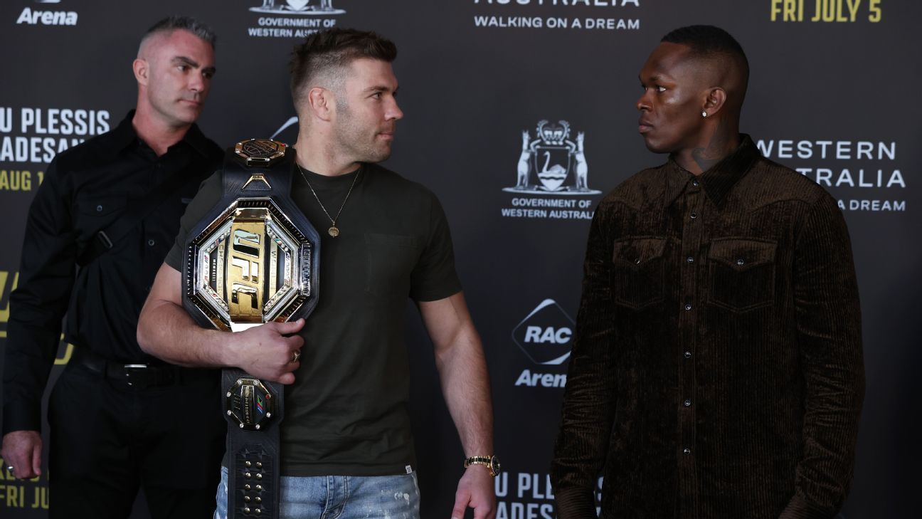 UFC 305: horário, onde assistir ao vivo e o card completo na Austrália ...