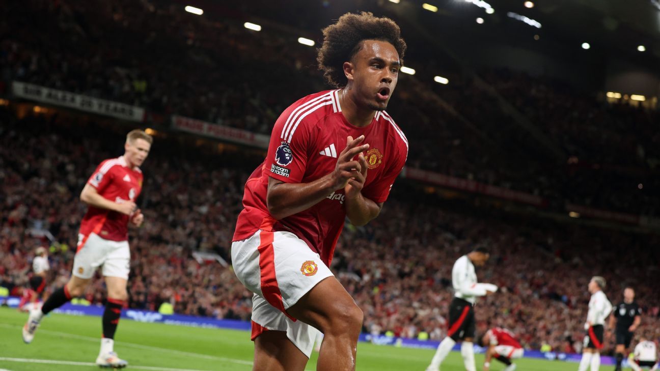 Joshua Zirkzee elogió su debut 'perfecto' con el Manchester United - ESPN