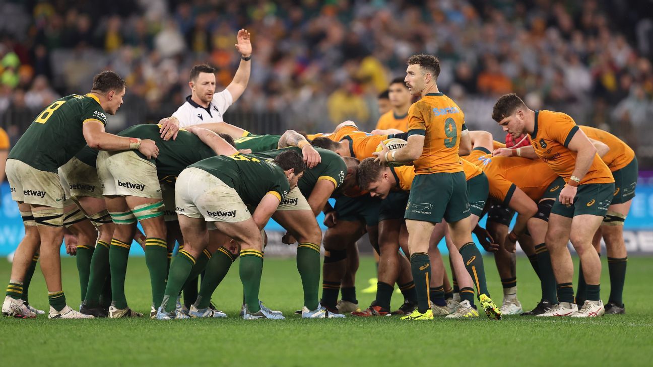 Springboks lock de Jager questions legitimacy of Wallabies' head ...