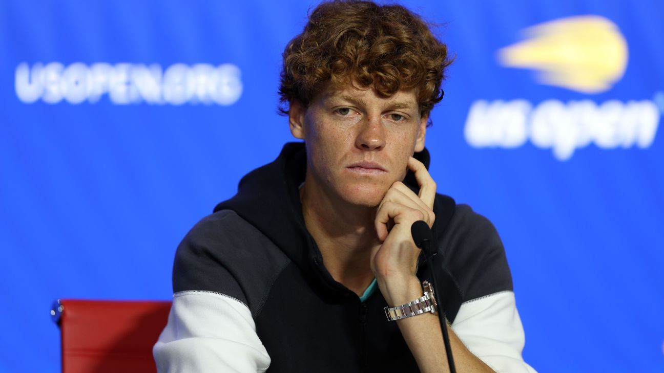 Sinner habló en el US Open de su polémica y el doping en Indian Wells ...
