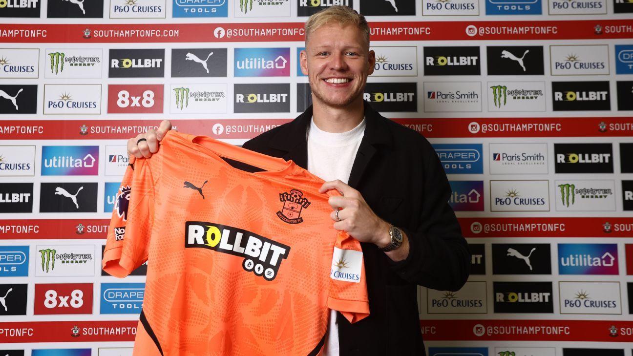 Southampton sign goalkeeper Aaron Ramsdale from Arsenal - ESPN