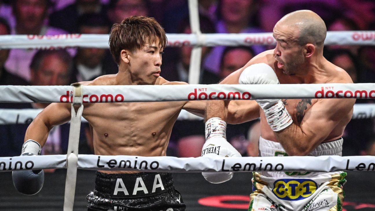 Boxing divisional rankings: Inoue solidifies spot at 122 pounds, Takei ...