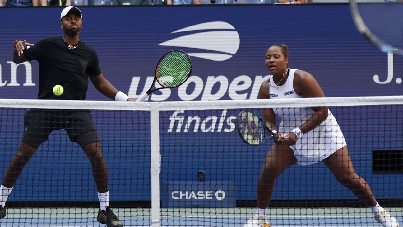 Donald Young ends tennis career on high note in US Open mixed doubles ...